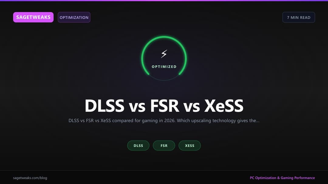 DLSS vs FSR vs XeSS — Best GPU Upscaling for Gaming (2026)